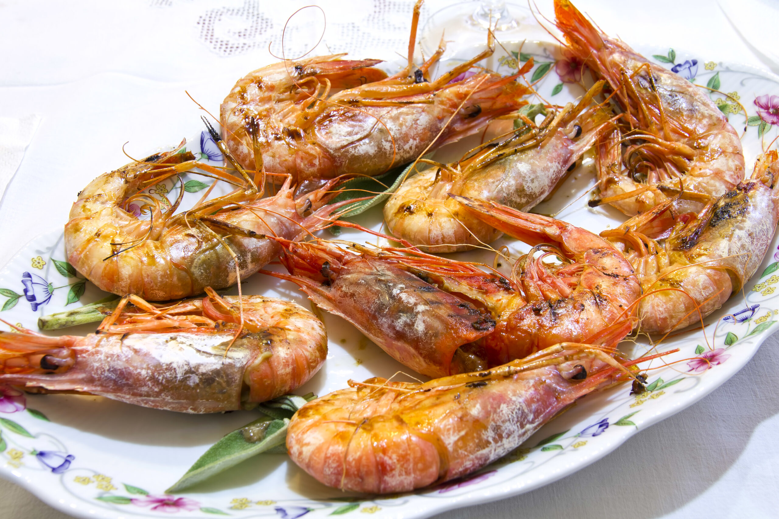 Gamberoni alla griglia - Puglia & Mare - Rivista di ambiente, nautica e ...